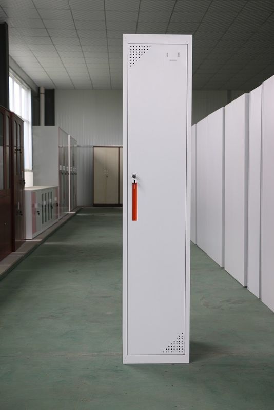 single door steel locker Steel Office Lockers electrostatic powder ...