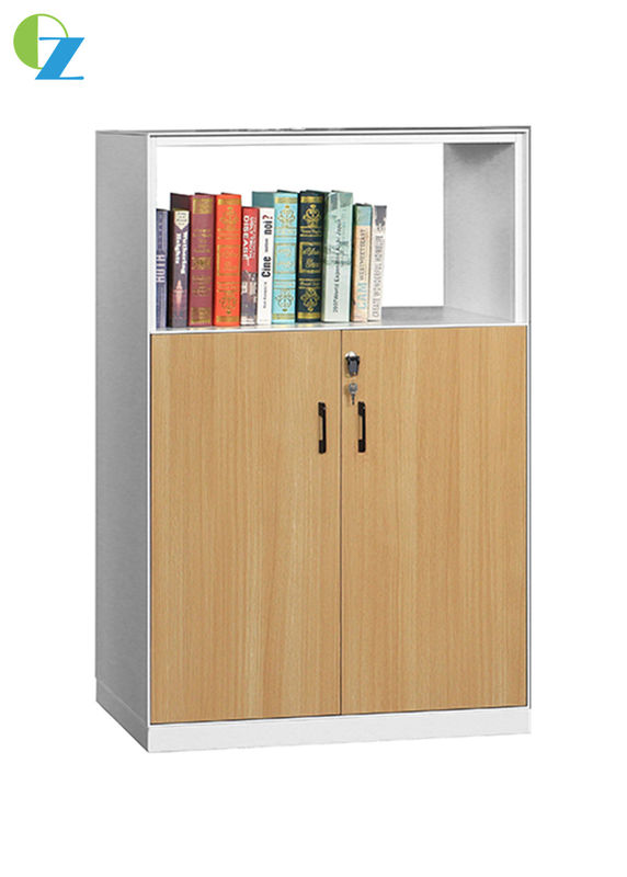 5mm Slim Edge Steel Office Modular file Cabinet Up Open And Down Swing Door