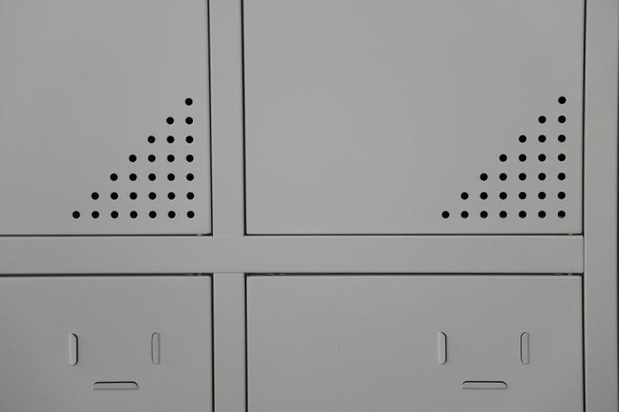 6 Door Cold Rolling Steel Office Lockers Oem / Odm
